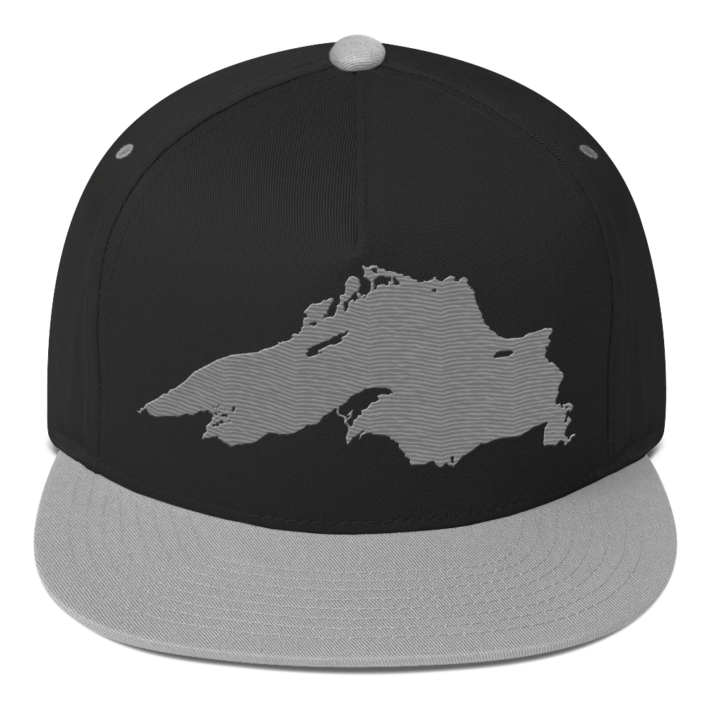 Lake Superior Snapback | 5-Panel - Grey – Circumspice Michigan